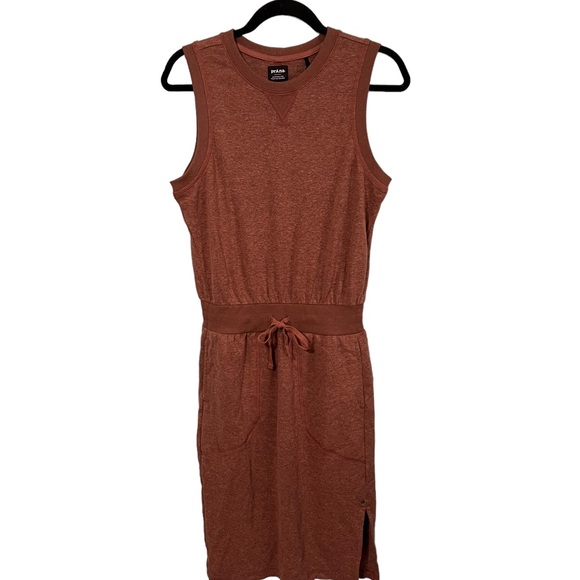 Prana | Dresses | Prana Cozy Up Beach Hopper Dress Brown Midi Length ...